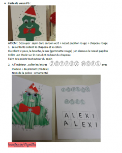 Arts plastiques Noël 2016 | La Mater de Vlynette