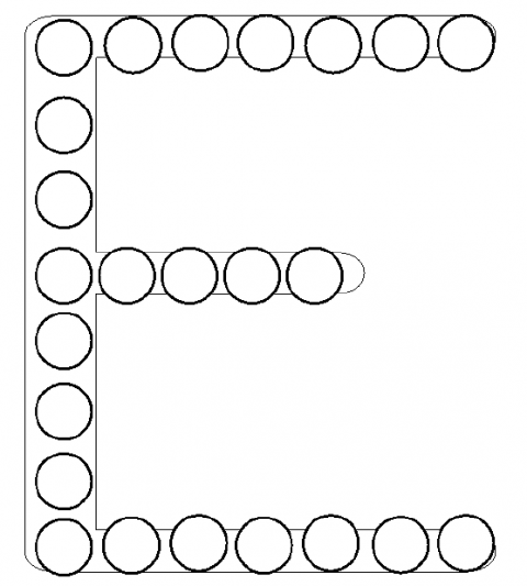 L’initiale en petite section | La Mater de Vlynette