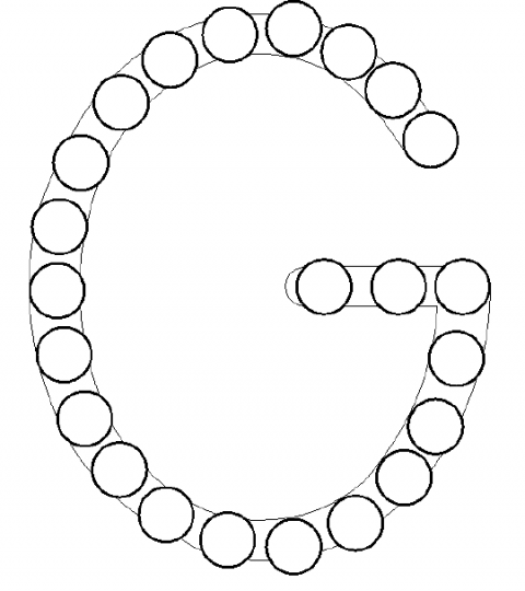 L’initiale en petite section | La Mater de Vlynette