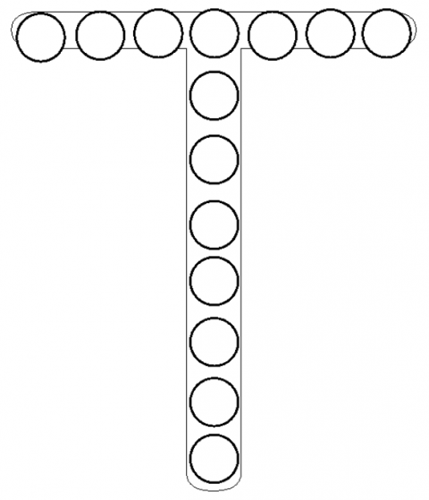 L’initiale en petite section | La Mater de Vlynette