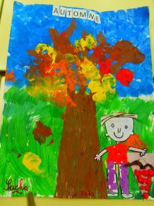 Arts plastiques automne Petite Section | La Mater de Vlynette