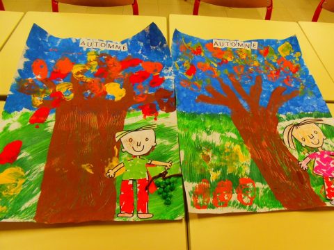 Arts plastiques automne Petite Section | La Mater de Vlynette