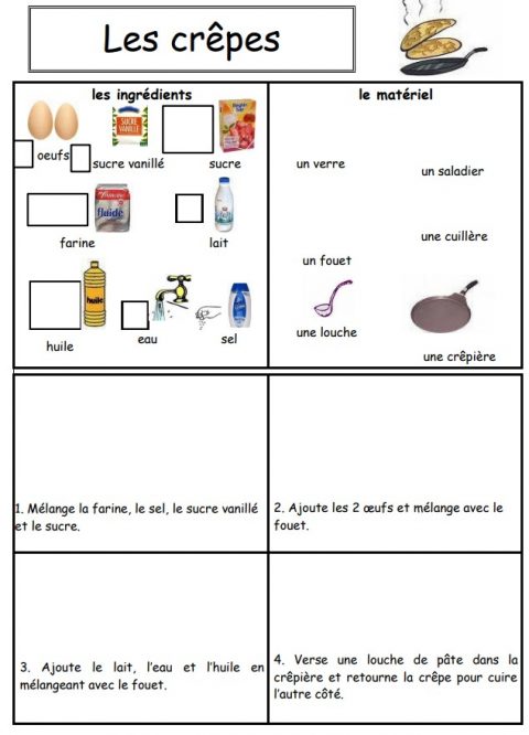 La chandeleur | La Mater de Vlynette